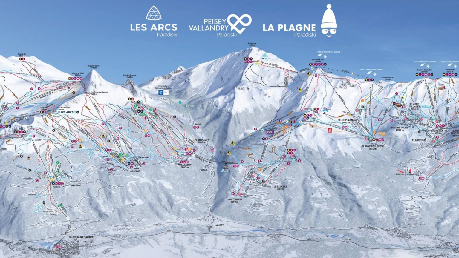 Les Arcs : station, domaine skiable, forfaits, activités… Le guide de l ...
