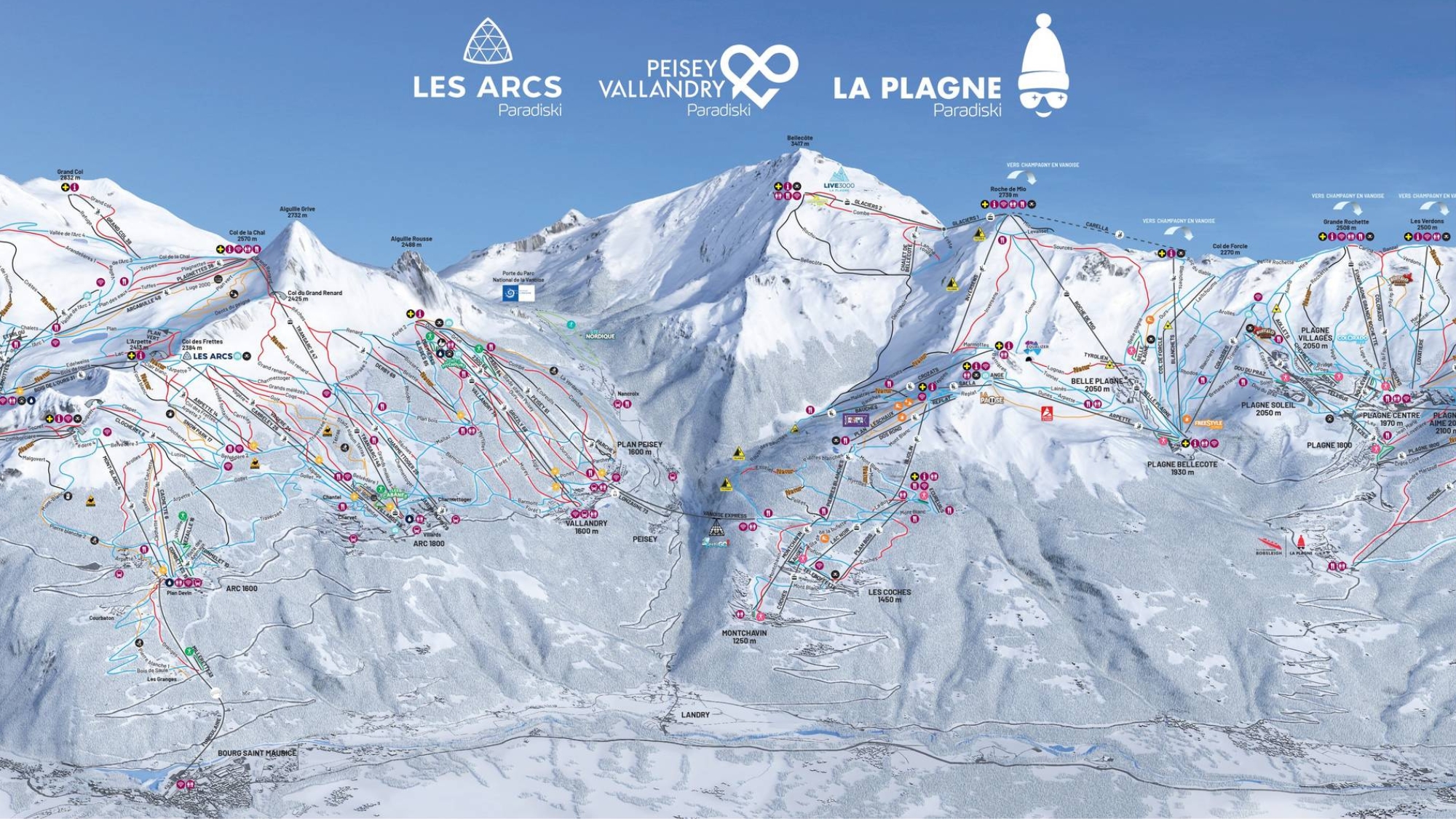 Les Arcs : station, domaine skiable, forfaits, activités… Le guide de l ...